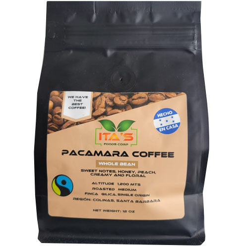 Ita's Pacamara Whole Beans Coffee – Ita's Foods